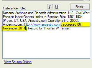 Evidence Explained | Citation formatting