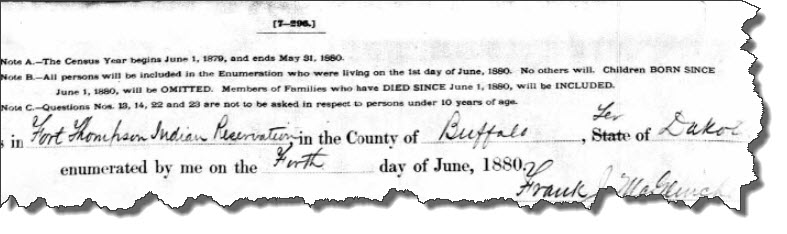 Censuses & Visitation Dates | Evidence Explained