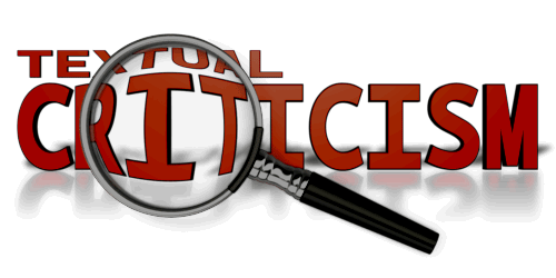 Textual Criticism | Evidence Explained